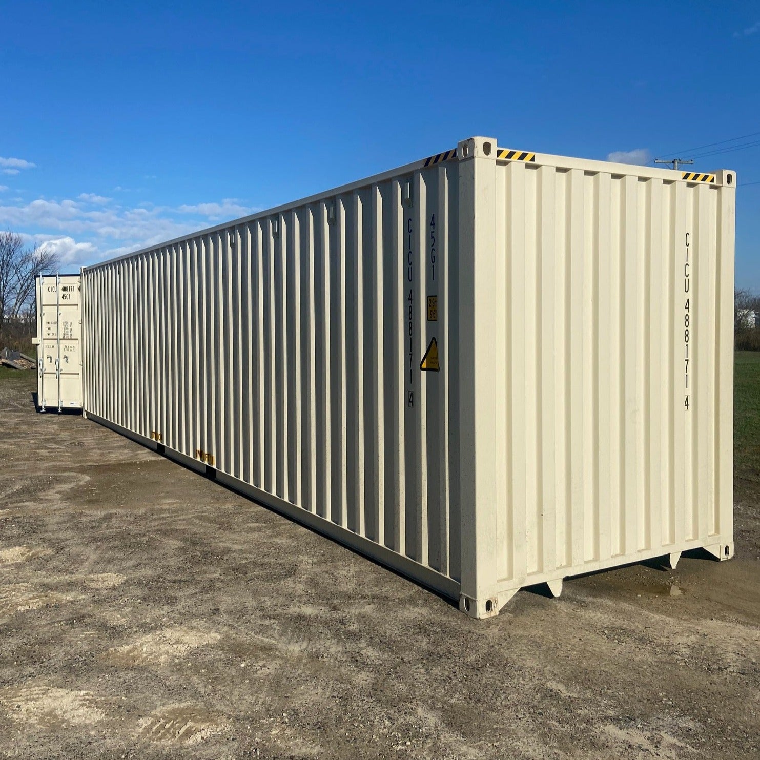 40 Foot Shipping Container HC - Like New One Trip – MI Shipping Containers